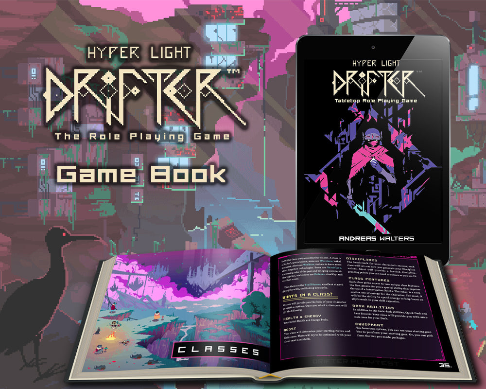 Hyper Light Drifter: Game Book - Digital Edition – Metal Weave Games