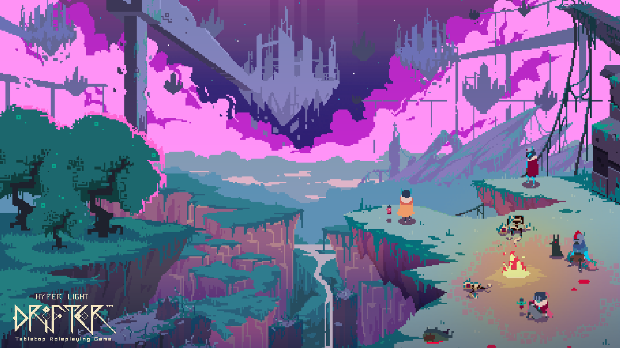 Hyper Light Drifter RPG: Wallpapers – Metal Weave Games