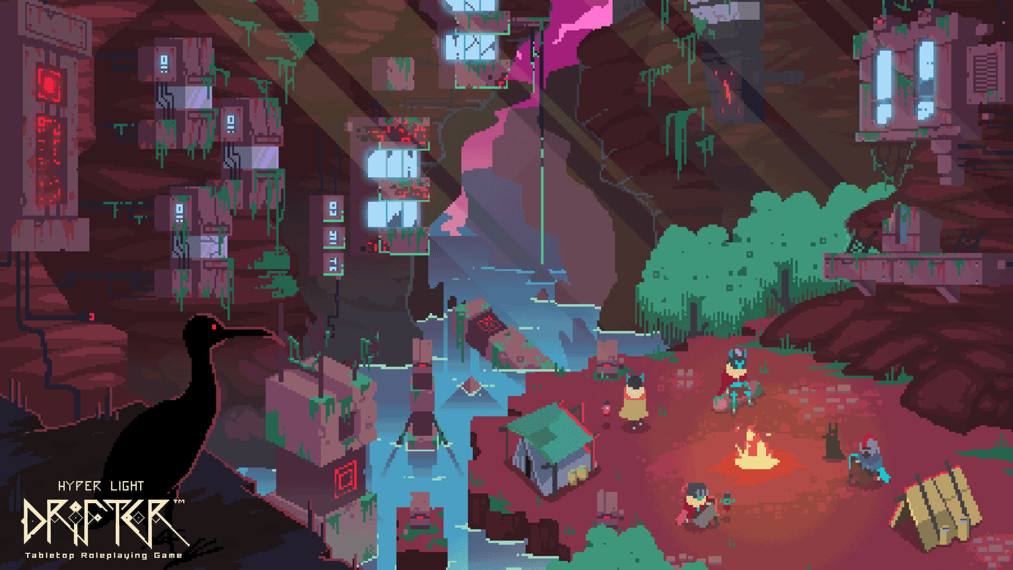Hyper Light Drifter RPG: Wallpapers – Metal Weave Games