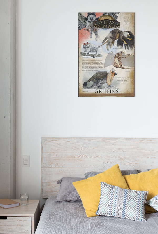 Atlas Animalia: Creature Posters (12x18in) (USA) – Metal Weave Games