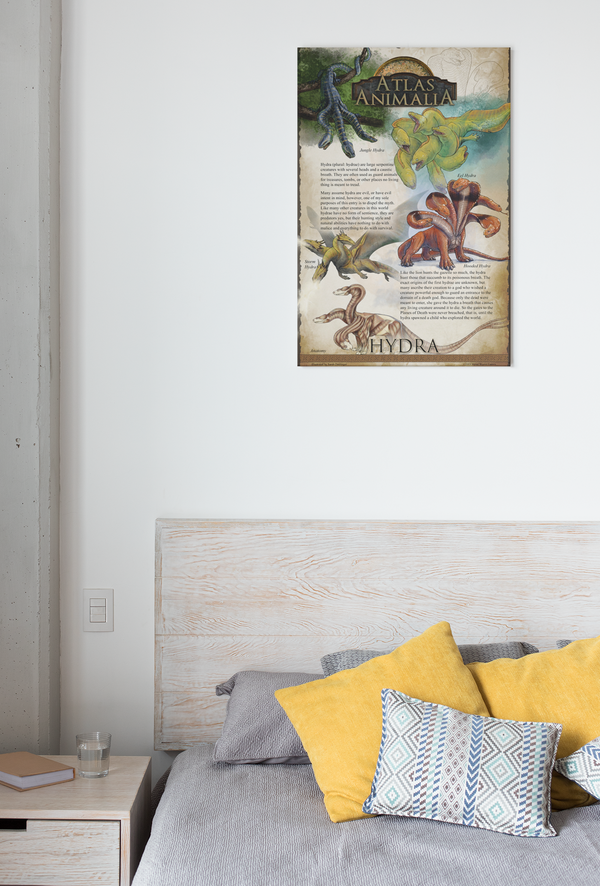 Atlas Animalia: Creature Posters (12x18in) (USA) – Metal Weave Games